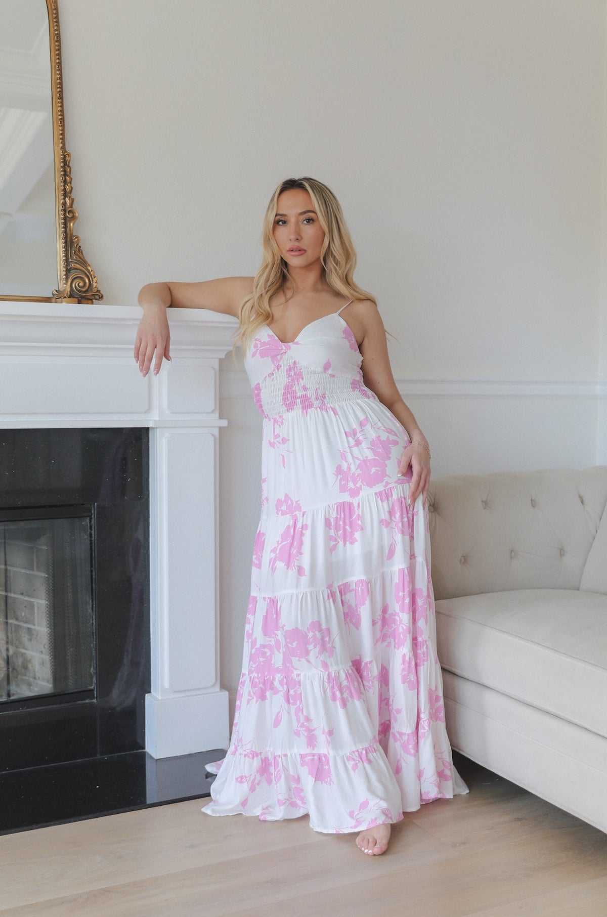 Floral Cami Maxi Dress
