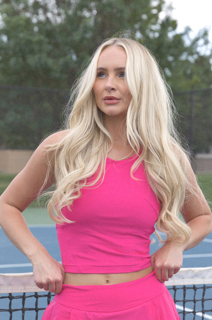 Pink Workout Top