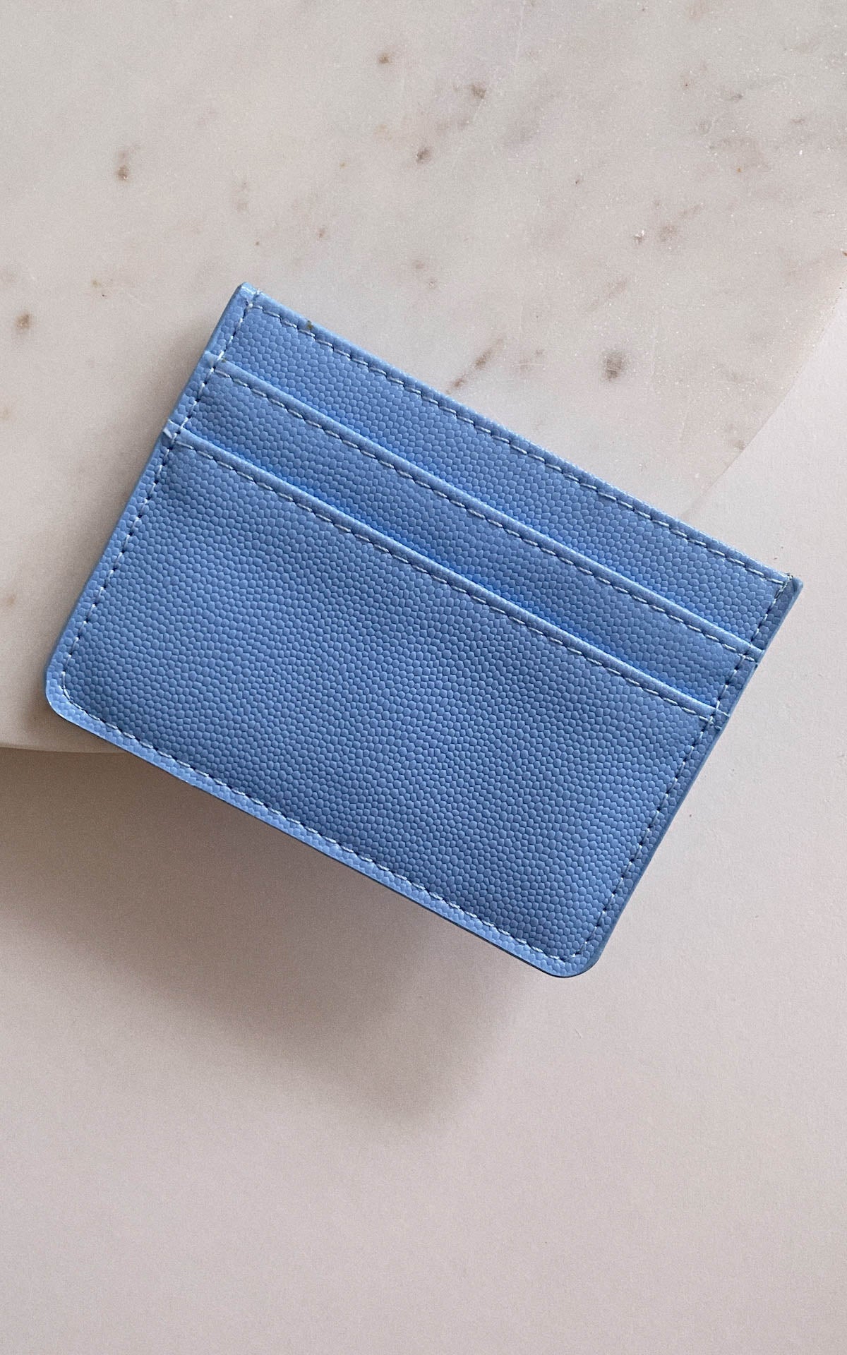 Blue Card Holder Wallet